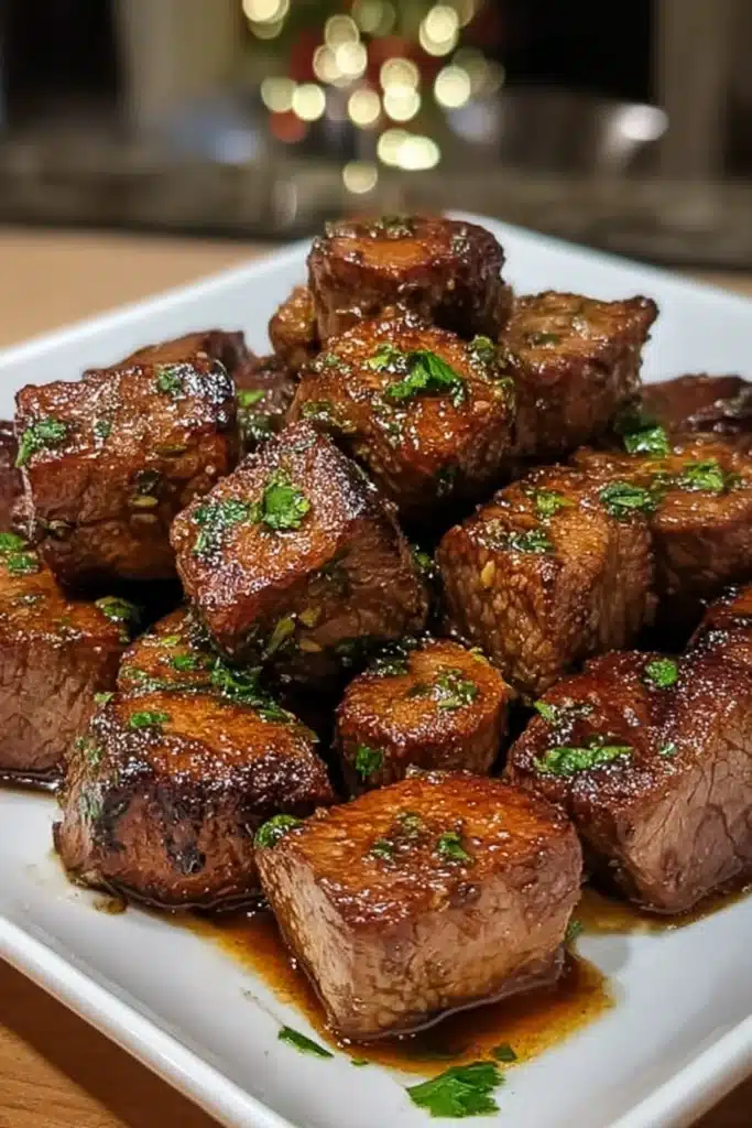 Roadhouse Steak Bites | Juicy & Quick Holiday Favorite