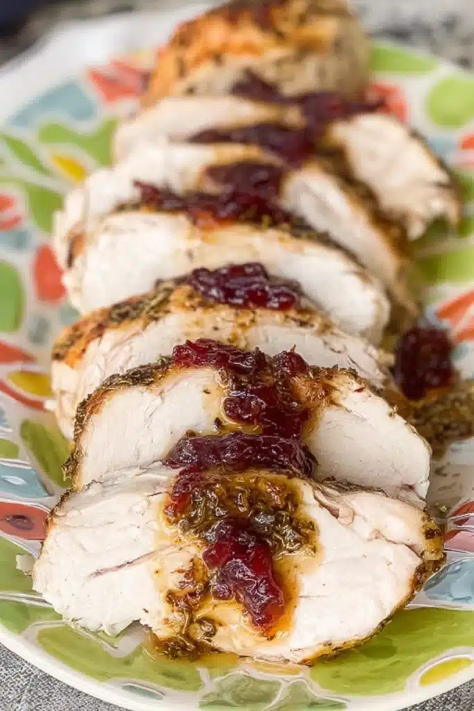 Crock Pot Turkey Breast with Cranberry Easy Holiday Favorite