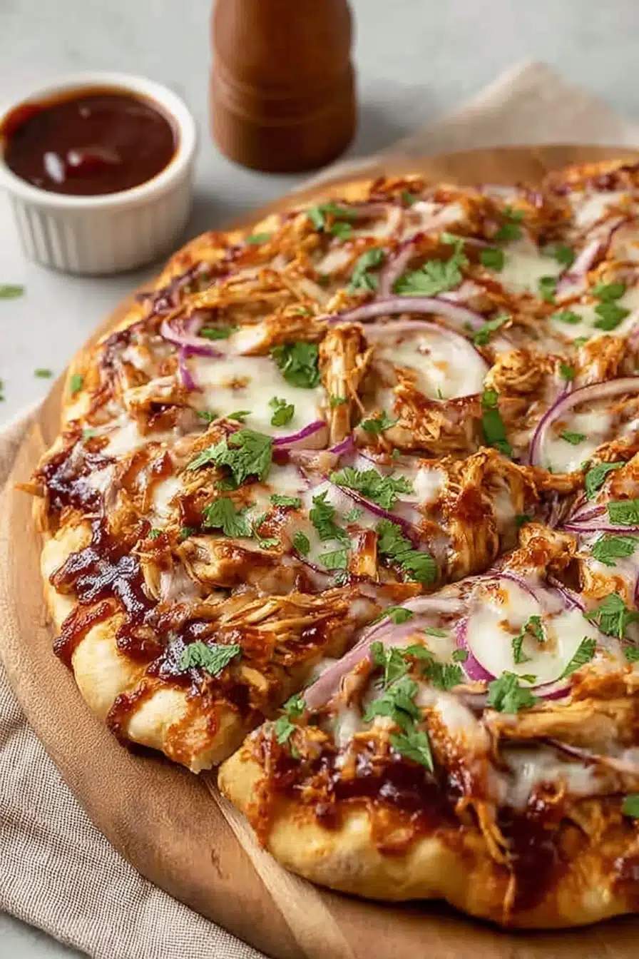 Easy BBQ Chicken Pizza | Simple, Delicious Family Dinner